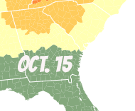 Georgia Fall Foliage Map 2021: Where & When To See Gorgeous Peak Leaves ...