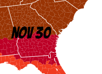 Georgia Fall Foliage Map 2025: Where & When To See Gorgeous Peak Leaves ...