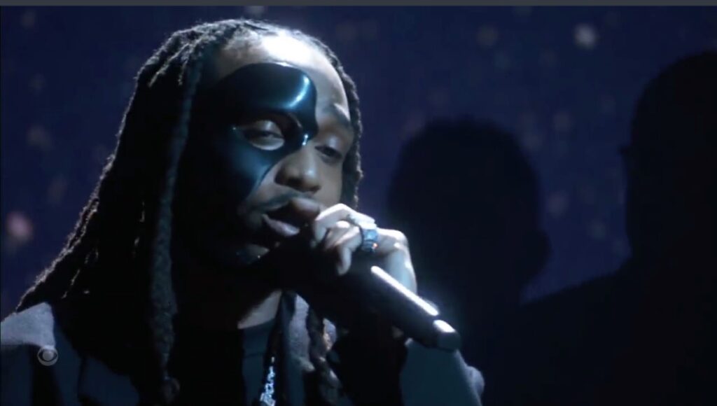 Atlanta Rapper Quavo Performs Takeoff Tribute At Grammys - AtlantaFi.com